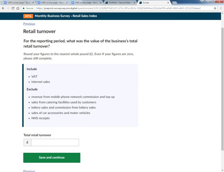 Office for National Statistics (ONS): changing the way you submit your ...