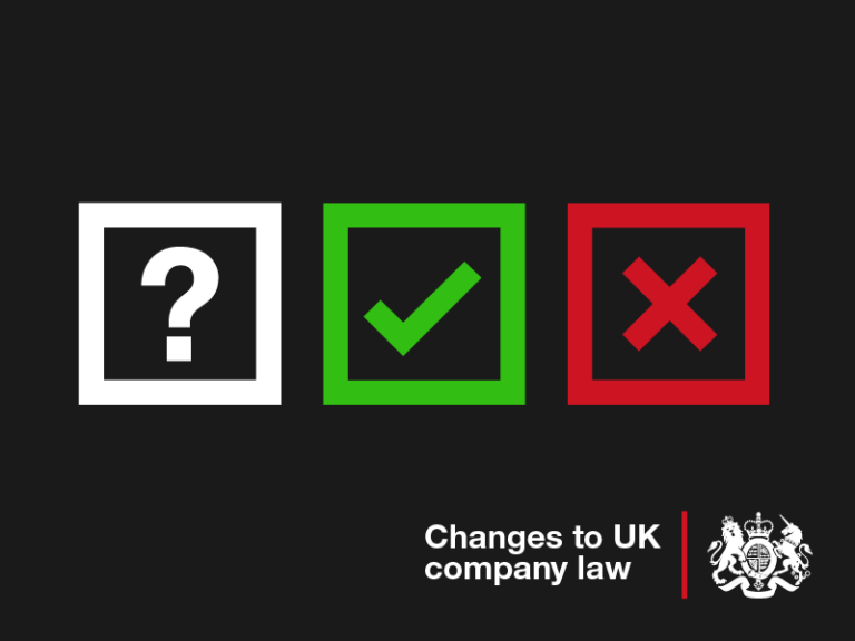 Changes to UK company law – Companies House